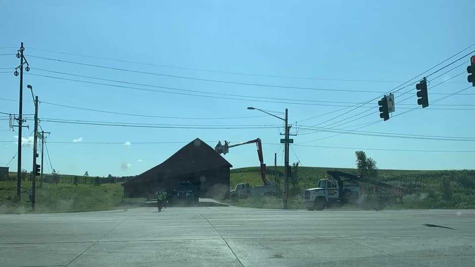 Vala's family takes historic barn to display at pumpkin patch