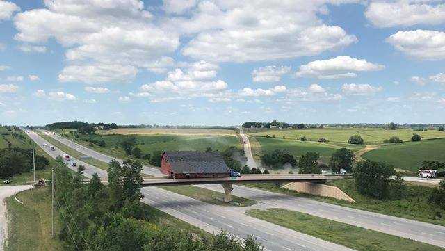 Vala's family takes historic barn to display at pumpkin patch