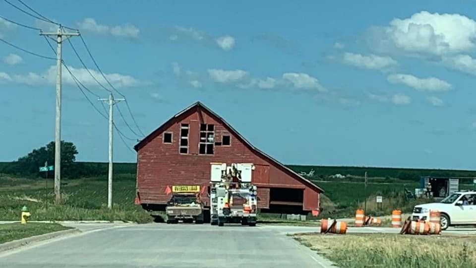 Vala's family takes historic barn to display at pumpkin patch