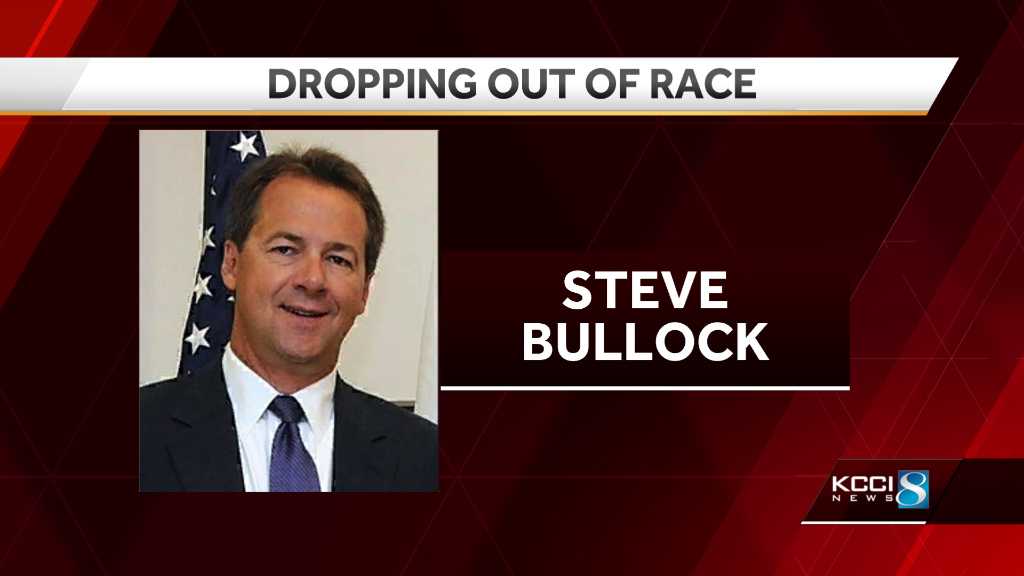 Montana Gov. Steve Bullock ends presidential campaign
