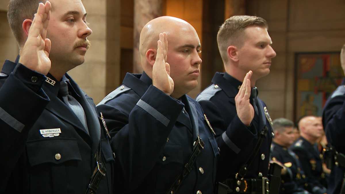 State Patrol swears in 12 new troopers to help staff shortage