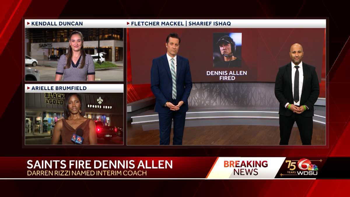 Saints Dennis Allen, Darren Rizzi