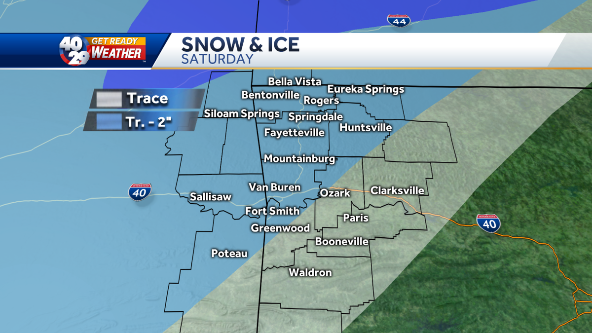 Severe storms possible tonight, ice & snow possible tomorrow