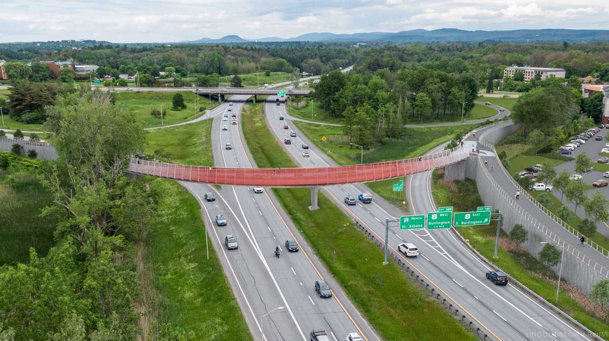 Last of necessary funding secured for walk-bike bridge over I-89