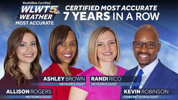 WLWT weather certified most accurate in Cincinnati for 7th straight year
