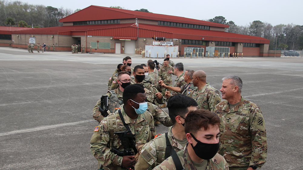 PHOTOS: Fort Stewart soldiers depart for Europe