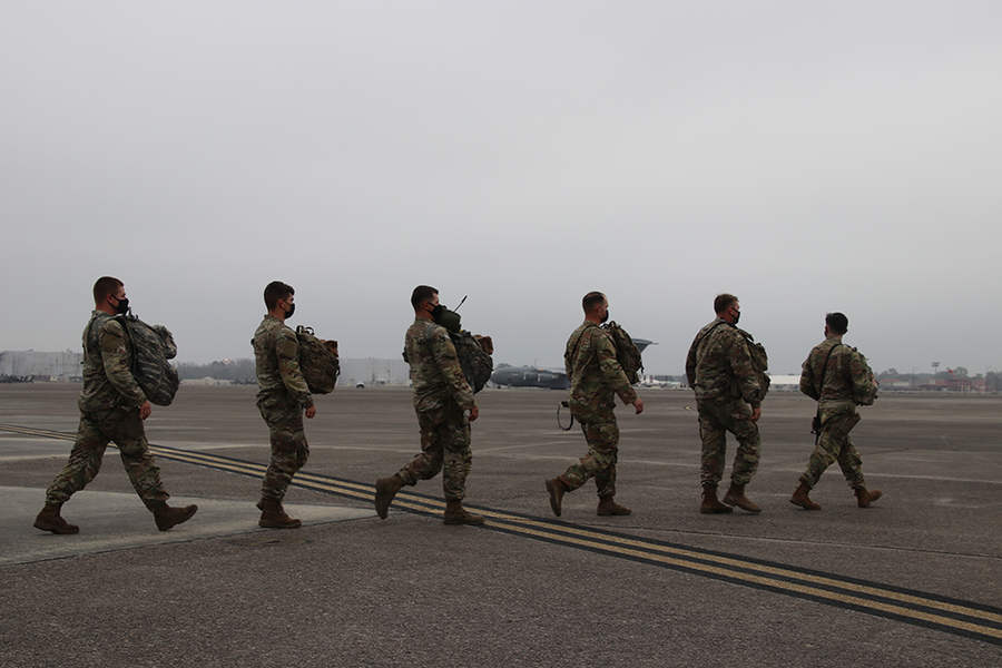 PHOTOS: Fort Stewart soldiers depart for Europe
