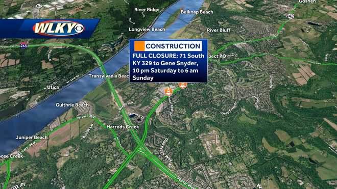 Traffic alert: I-71 shutdown this weekend due to bridge demolition