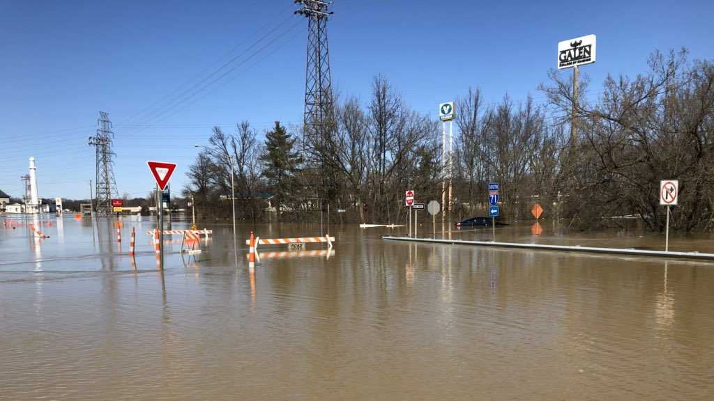 PHOTOS: Monday's high water from flooding