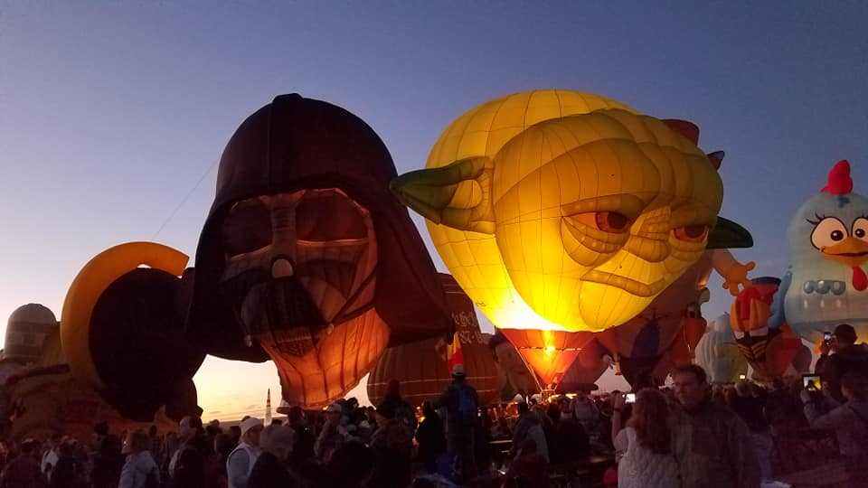 Balloon Fiesta special shapes steal the show
