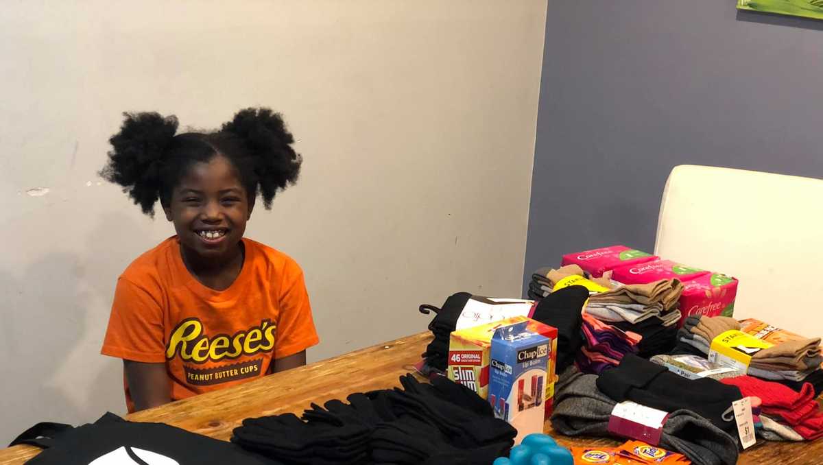 8-year-old girl creates organization to help Cincinnati homeless