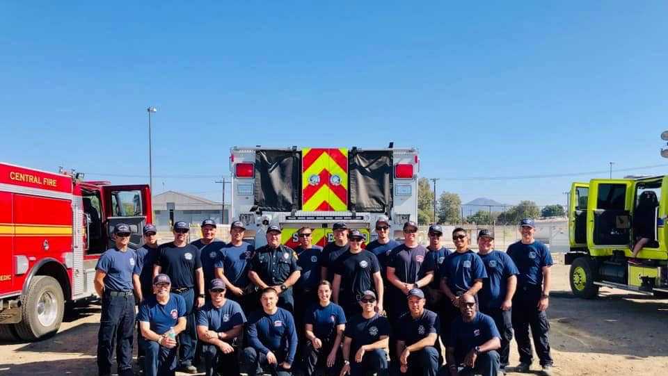 Local firefighting team returns from battling southern California fires