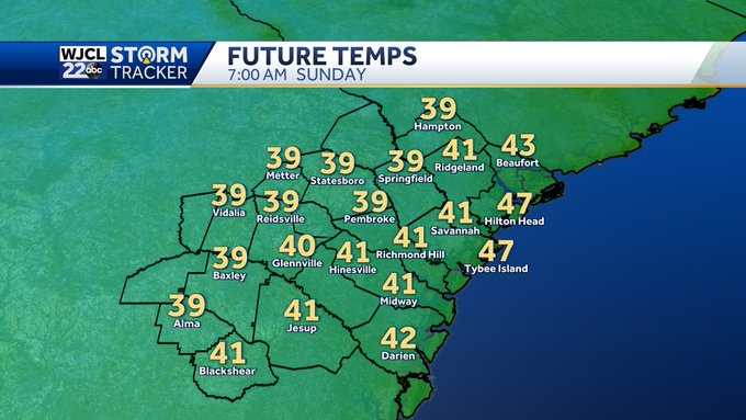 Temperatures turn colder this weekend