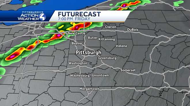 Severe thunderstorm watch in effect for much of Western Pa. area until ...