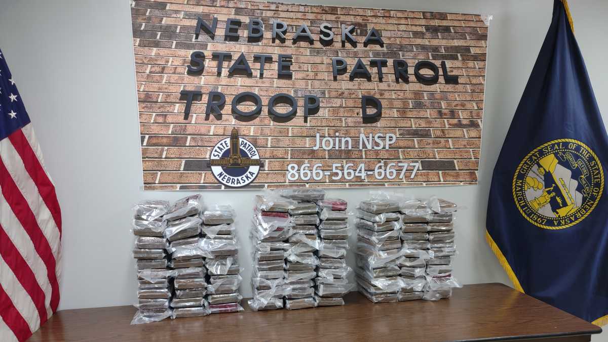 Nebraska State Patrol finds more than 250 pounds of cocaine