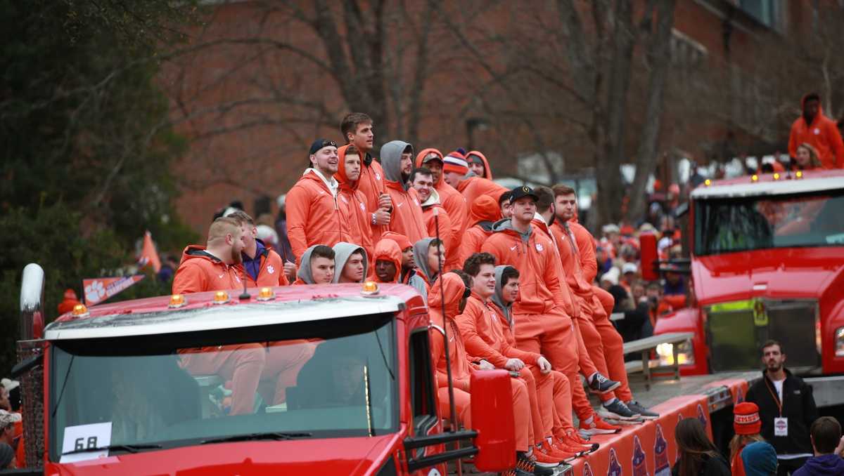PICTURES: Clemson national championship parade celebration