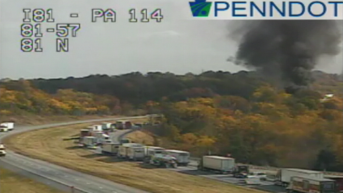 Update: I-81 reopens after fiery crash