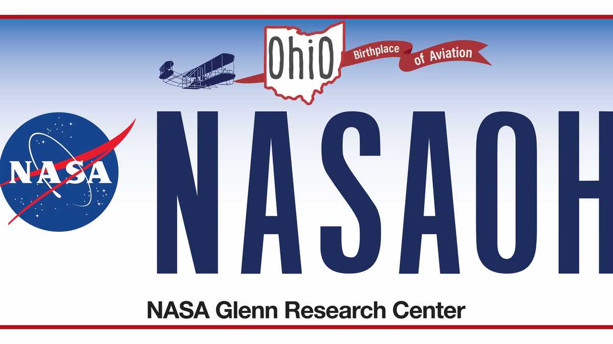 Ohio now offering specialty NASA license plates