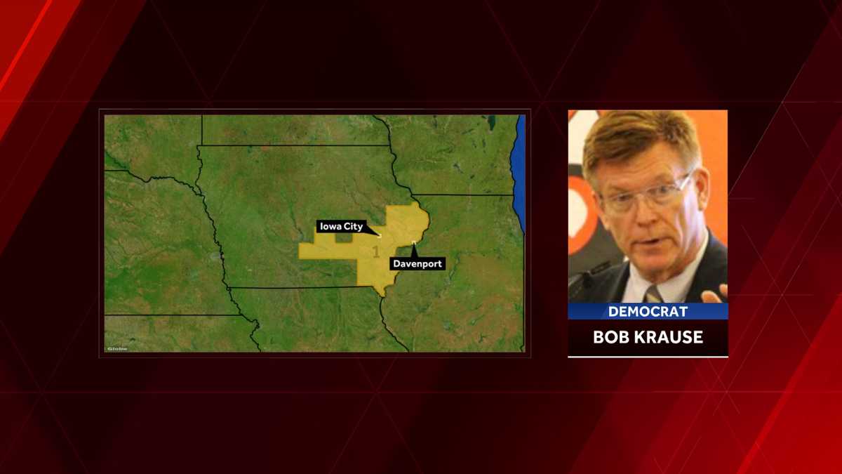 Democrat Bob Krause launches bid for Iowa's 1st District