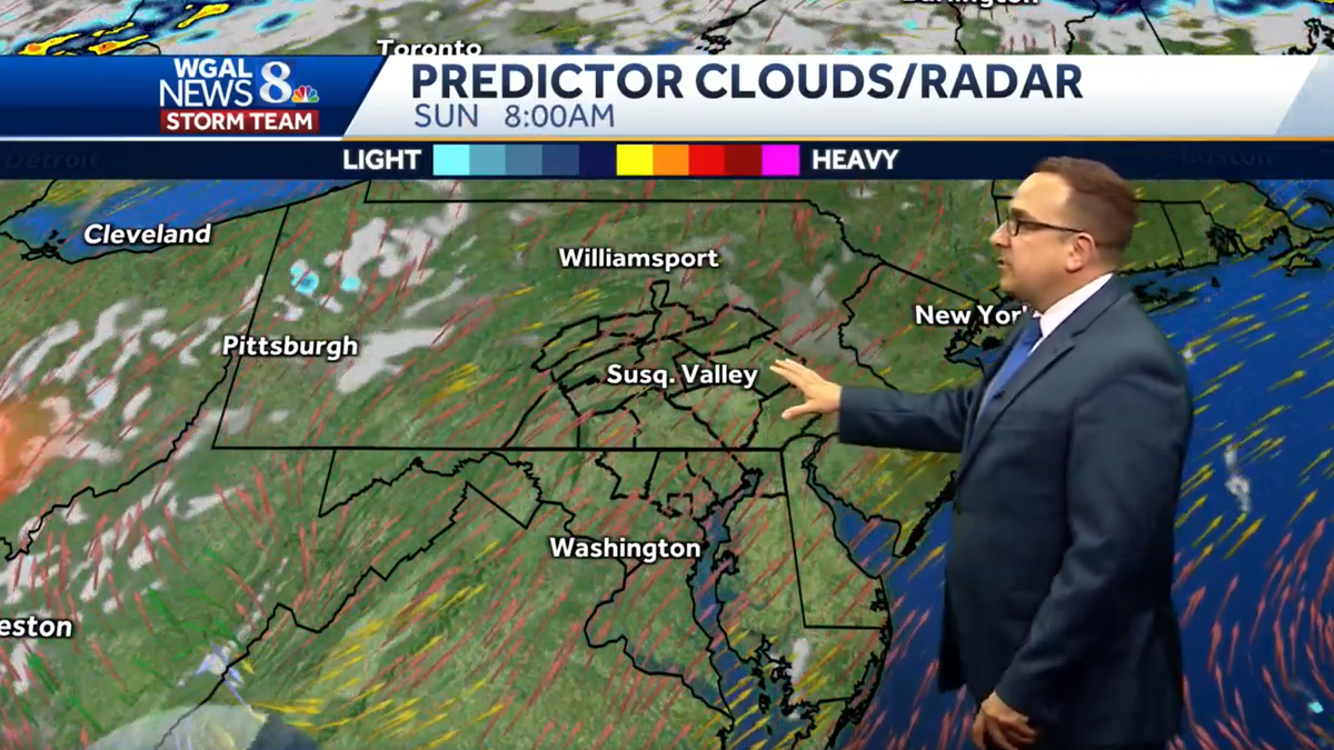 Pleasant Saturday; Stickier & Warmer Sunday