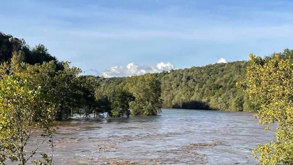 Images of the New River's Historic Flooding After Helene's Rain