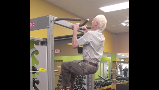 WATCH: 90-year-old man does pull ups because age doesn't matter