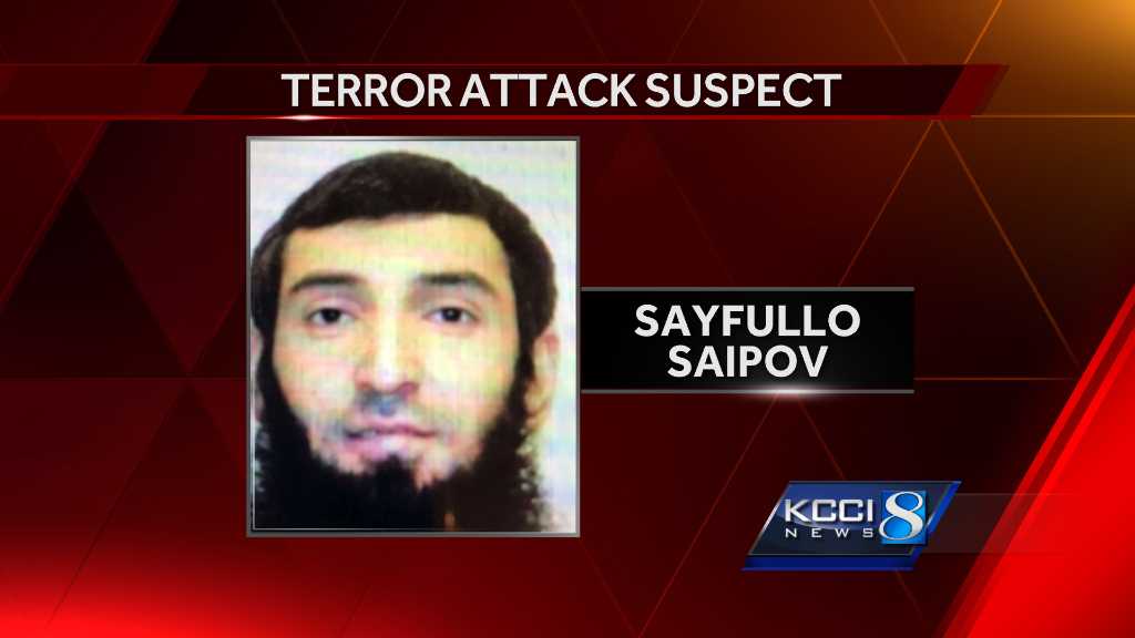 Terror attack suspect has apparent tie to Iowa