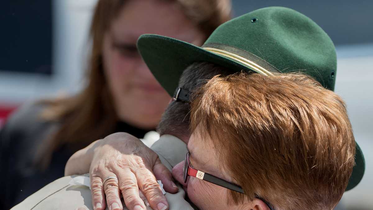 PHOTOS: Dep. Mark Burbridge laid to rest Monday
