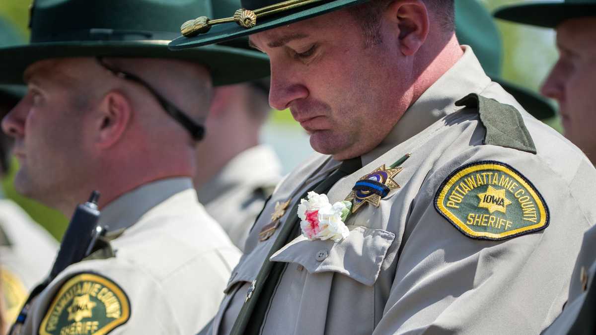 PHOTOS: Dep. Mark Burbridge laid to rest Monday