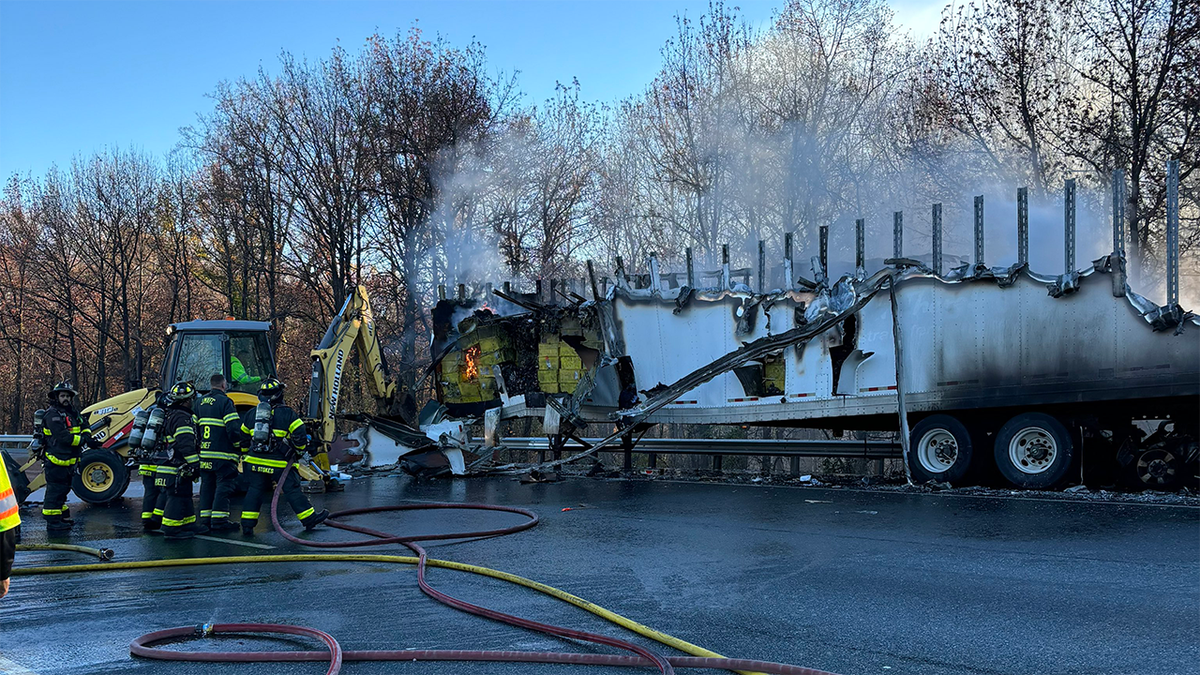 Fiery fatal crash shuts down I-95 in Harford County