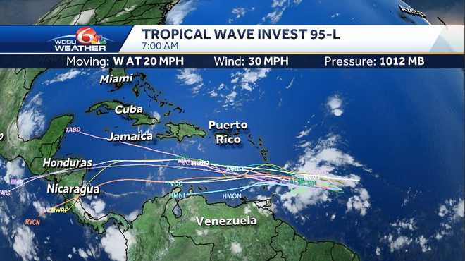 Medium chance tropical development in Atlantic