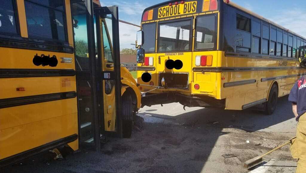Northern York County school buses collide; Minor injuries reported