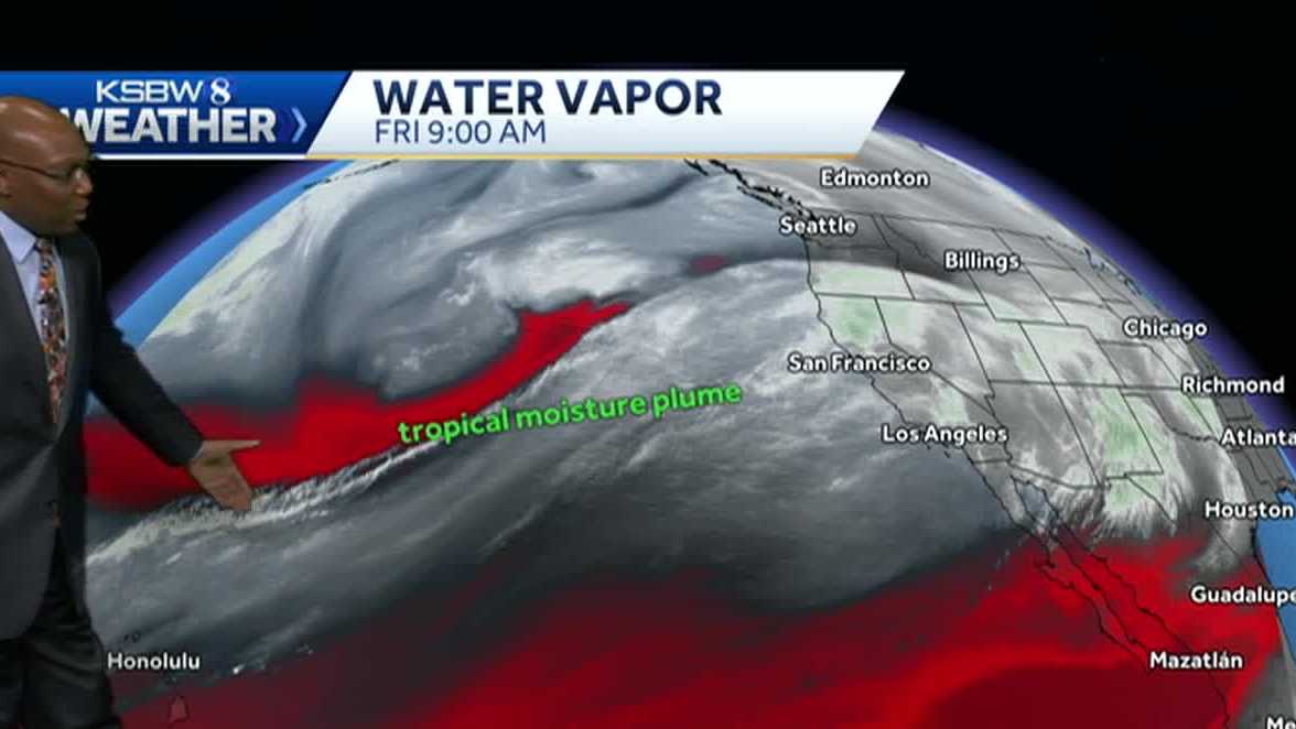 Heavy rain forecast for Santa Cruz Mountains