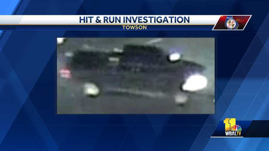 Man hospitalized in critical condition after Towson hit-and-run