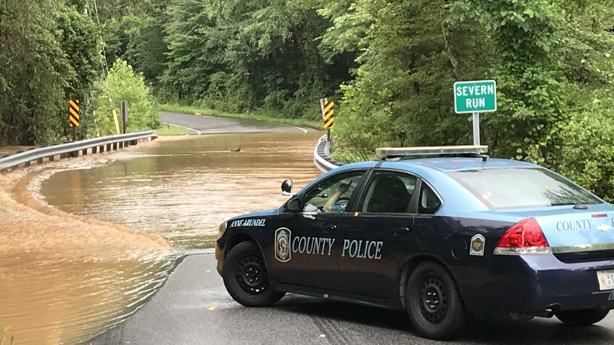 PHOTOS: Severe flooding wreaks havoc in parts of Maryland
