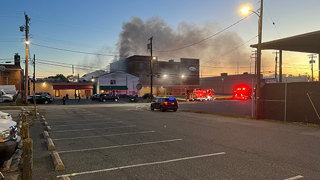 2-alarm Aberdeen building fire leaves firefighter injured