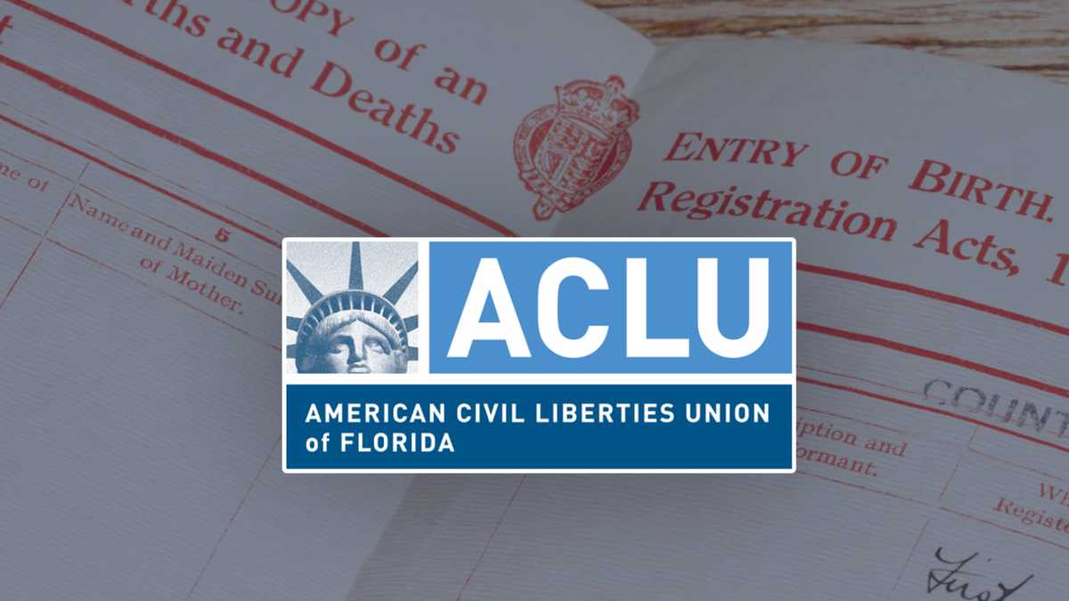 The ACLU files suit against GA officials who refuse to issue birth ...