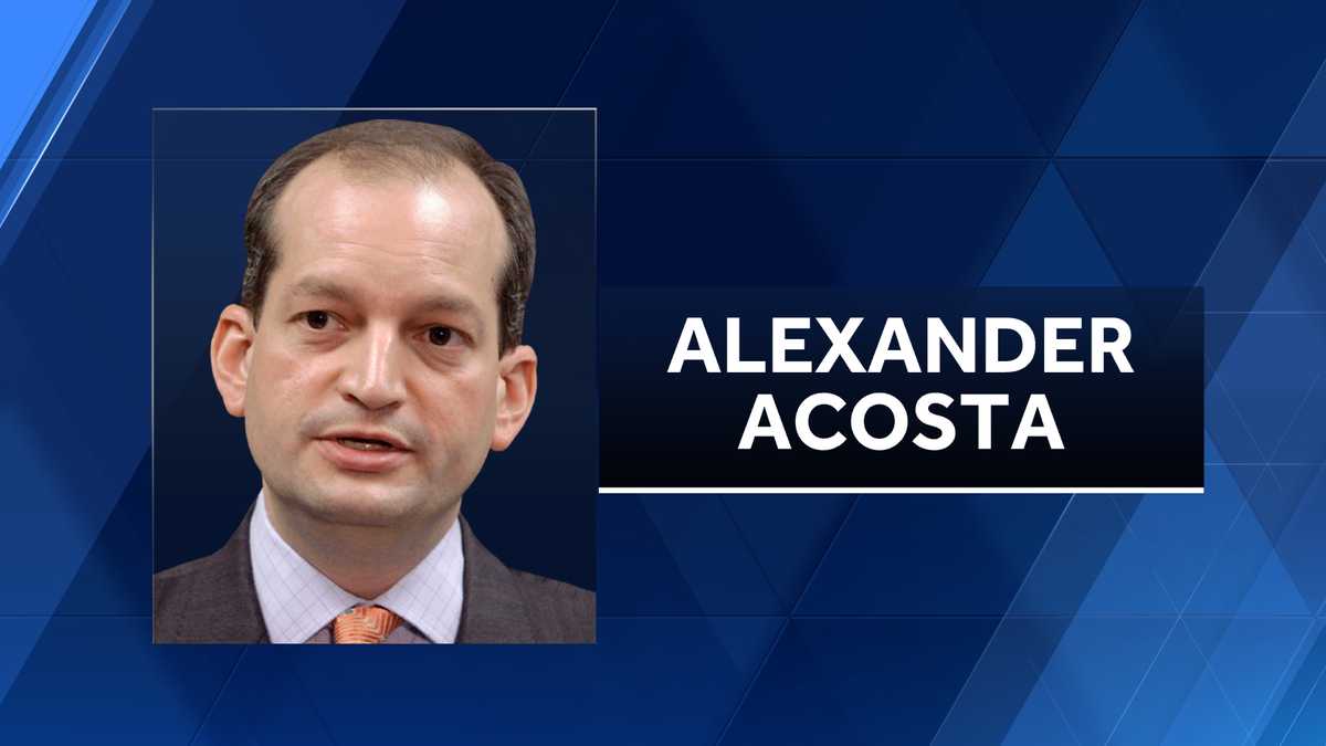 Acosta: Prosecution appropriate in Epstein case