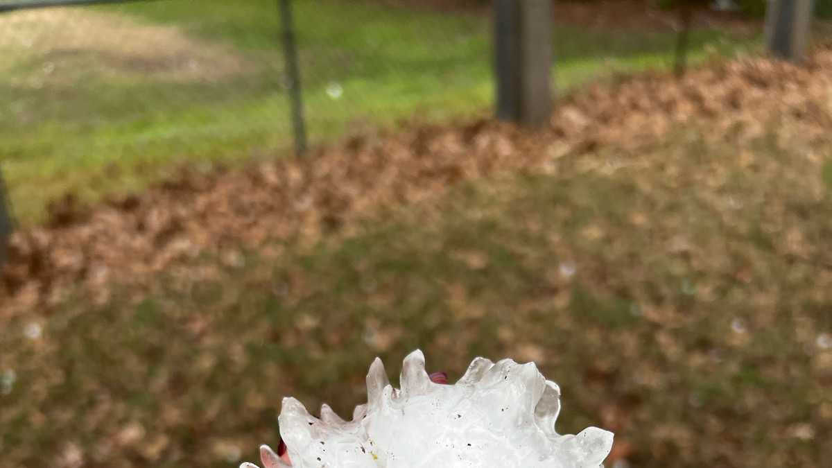 Gallery: Viewers share pictures of large hail that hit Ada during March ...