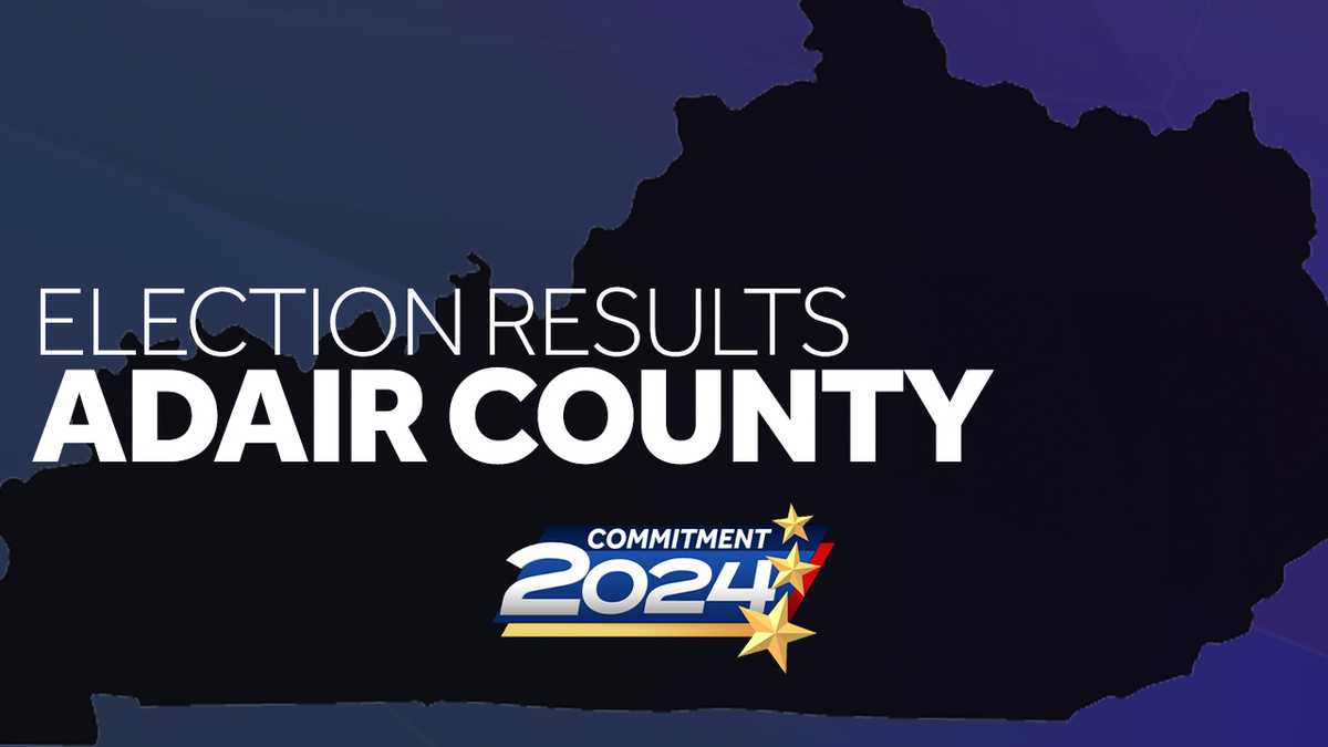 Adair County election results - Kentucky 2024