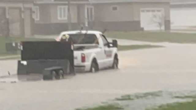 Flash flood warning for several central Iowa counties