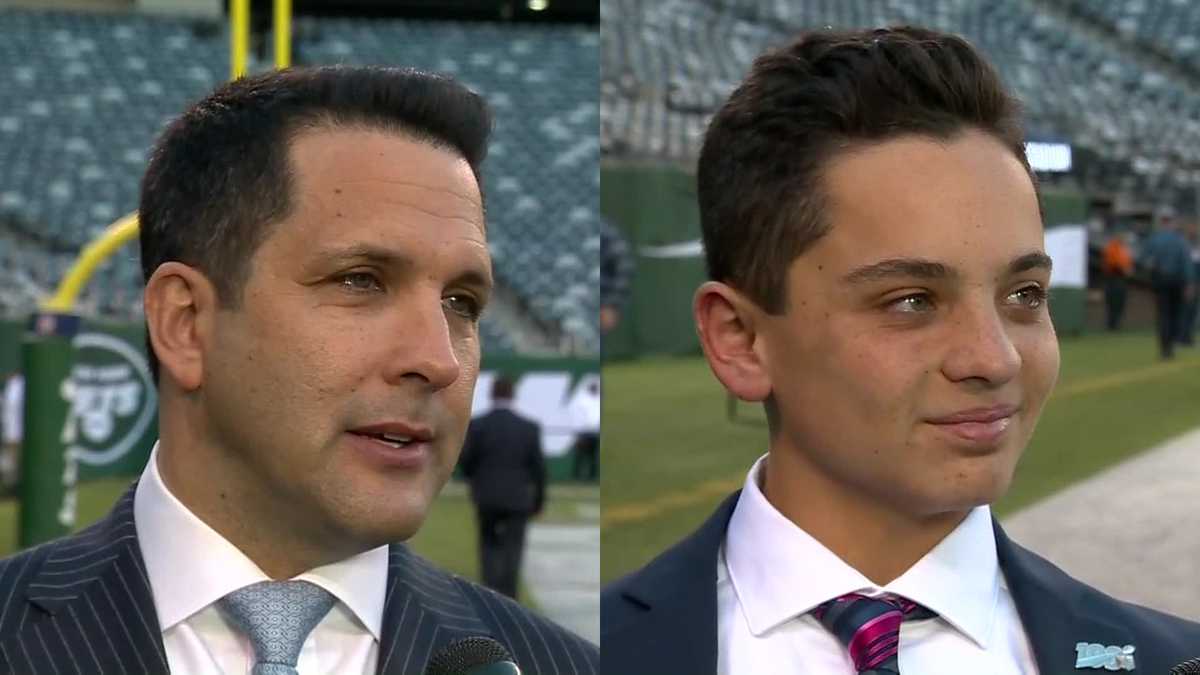 Meet the Franklin, Mass. teen who's gets to be Adam Schefter sidekick