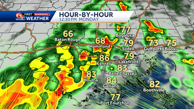 Windy & warm, with some rain on the way