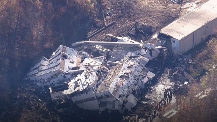Search continues for 2nd worker in deadly KY coal plant collapse