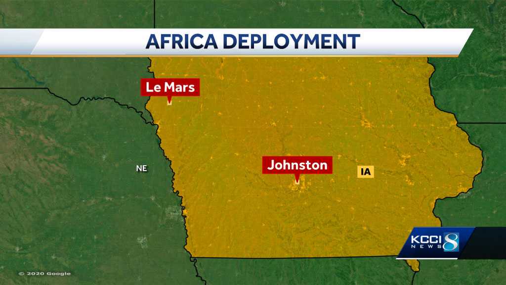 2 Iowa National Guard units headed to Africa