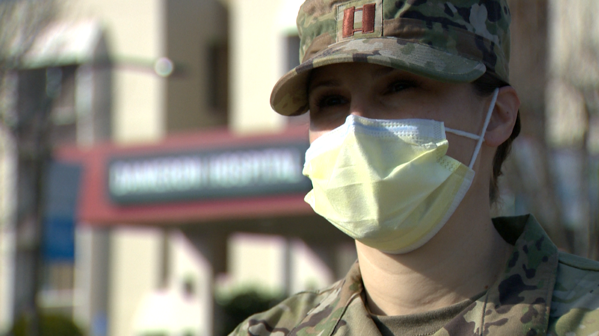 'We’re definitely busy': US Air Force doctor describes working in San ...