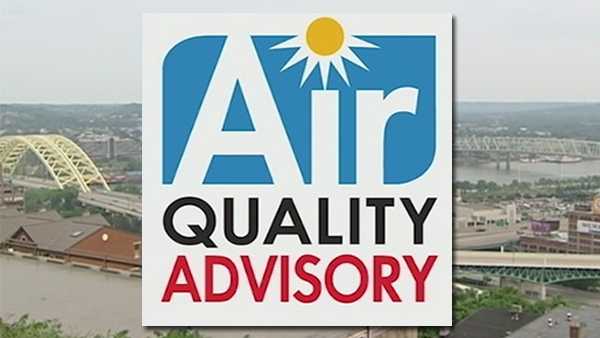 Air quality alert issued for Greater Cincinnati area Monday