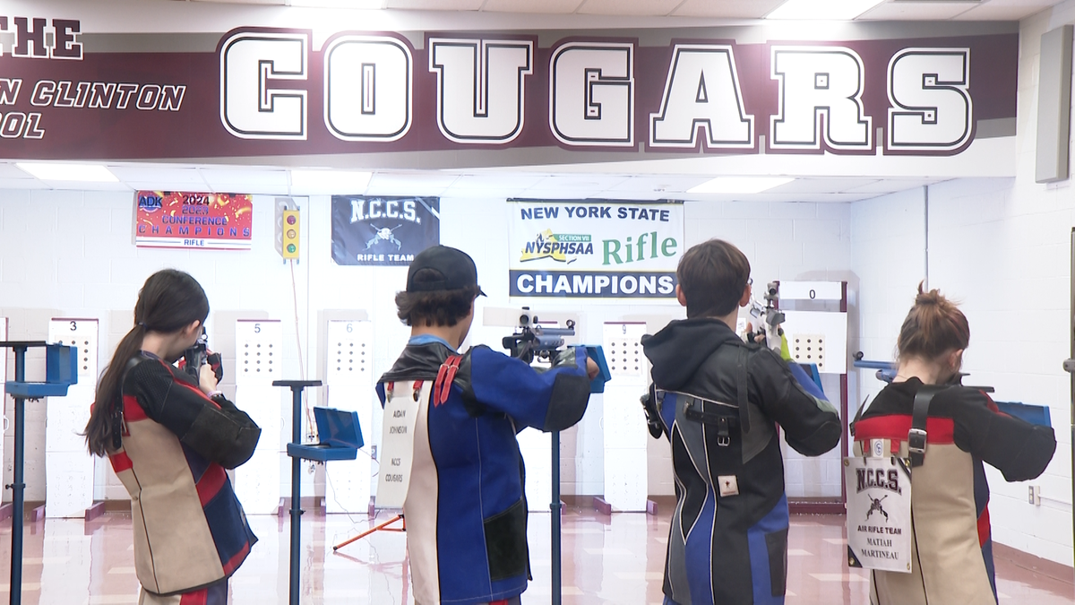Northeastern Clinton Central air rifle aiming for another state ...