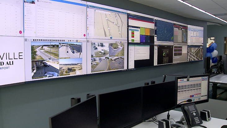 Louisville airport's new state-of-the-art operations command center ...