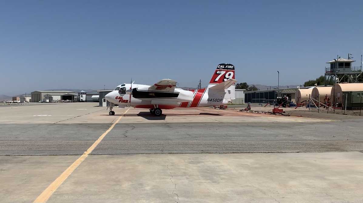 Cal Fire Air Attack Base in Hollister helps in the fight against the ...
